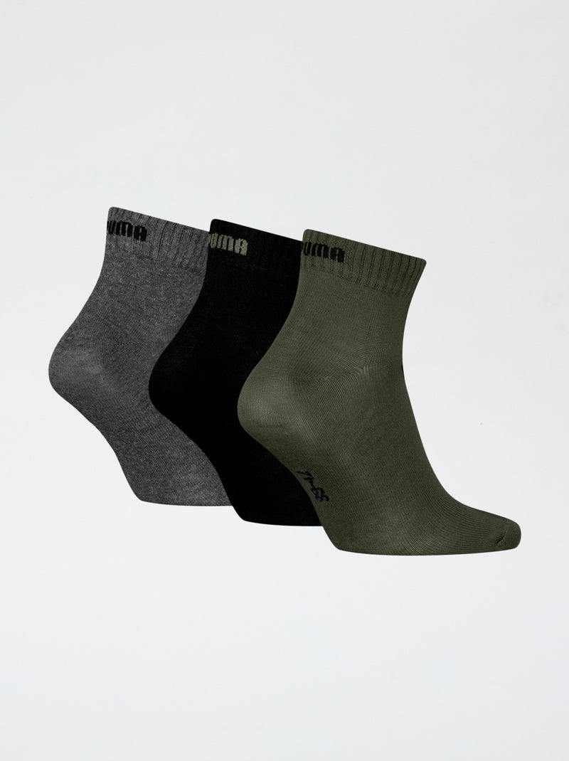 Pack de 3 calcetines 'Puma' - Verde - 8.00€ - Kiabi
