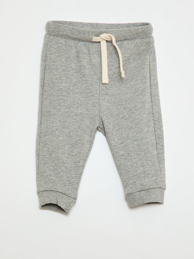 Pack de 3 pantalones de jogging - Gris - Bebé niño - 15.00€ - Kiabi
