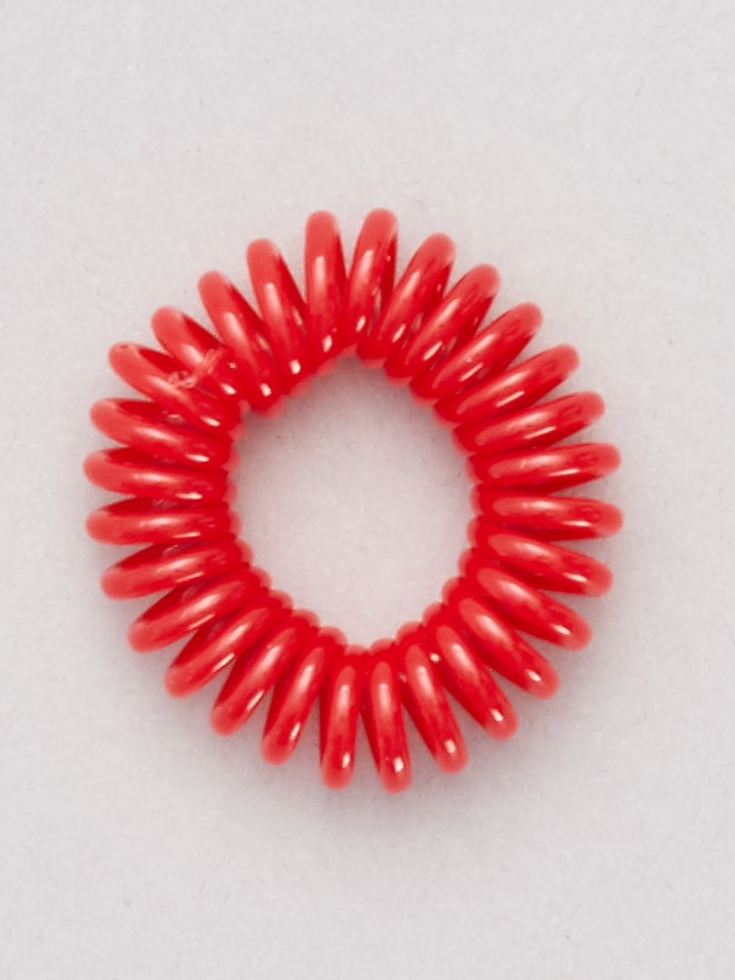 Pack de 4 gomas para el pelo - rosa - Kiabi - 2.00€