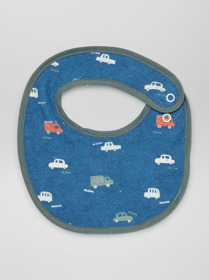 Pack de 5 baberos de rizo - AZUL - 7.00€ - Kiabi