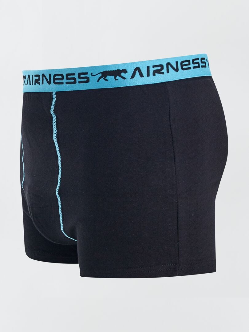 Pack de 5 boxers 'Airness' - negro - Kiabi - 20.00€