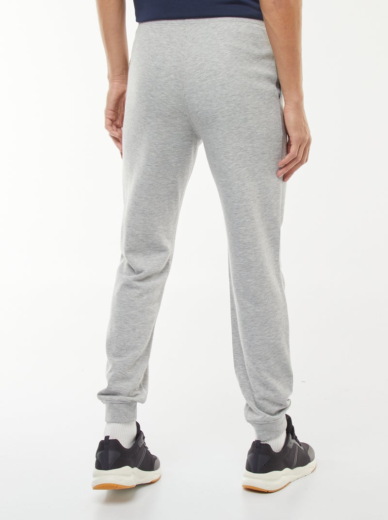 Pantalón de chándal ligero liso - Gris - Hombre - 9.00€ - Kiabi