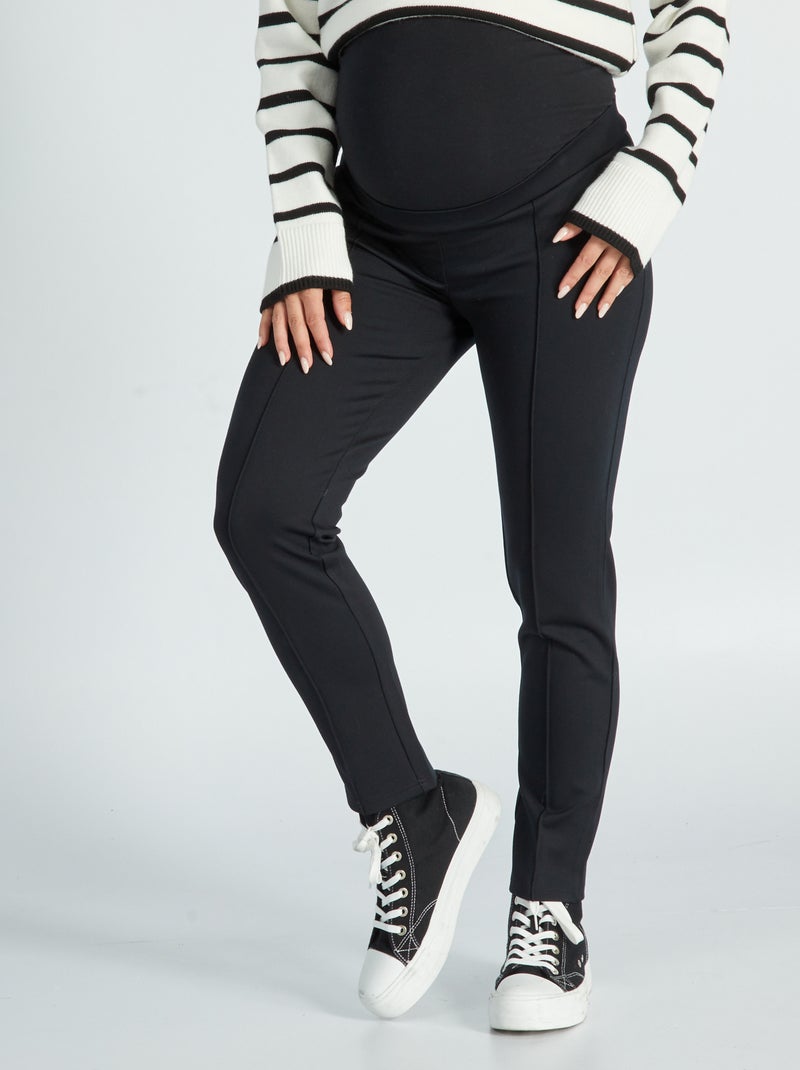 Pantalón milano premamá - negro - Kiabi - 22.00€
