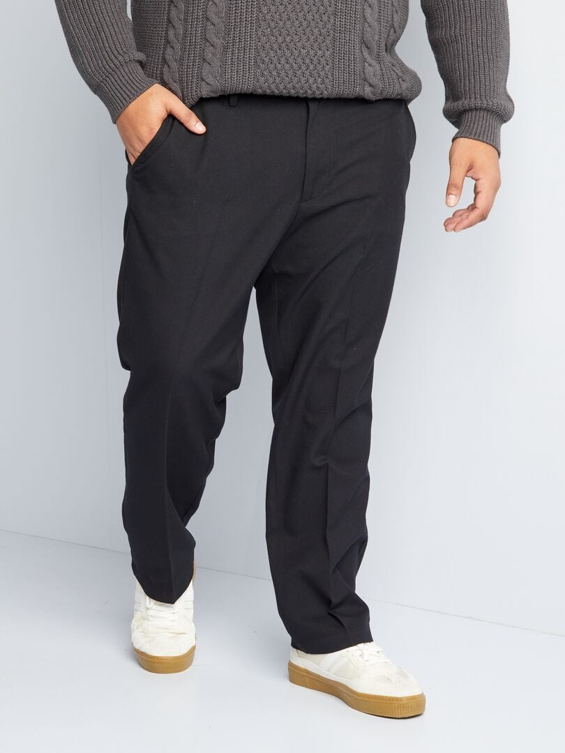 Pantalón tipo chino - NEGRO - Kiabi - 25.00€
