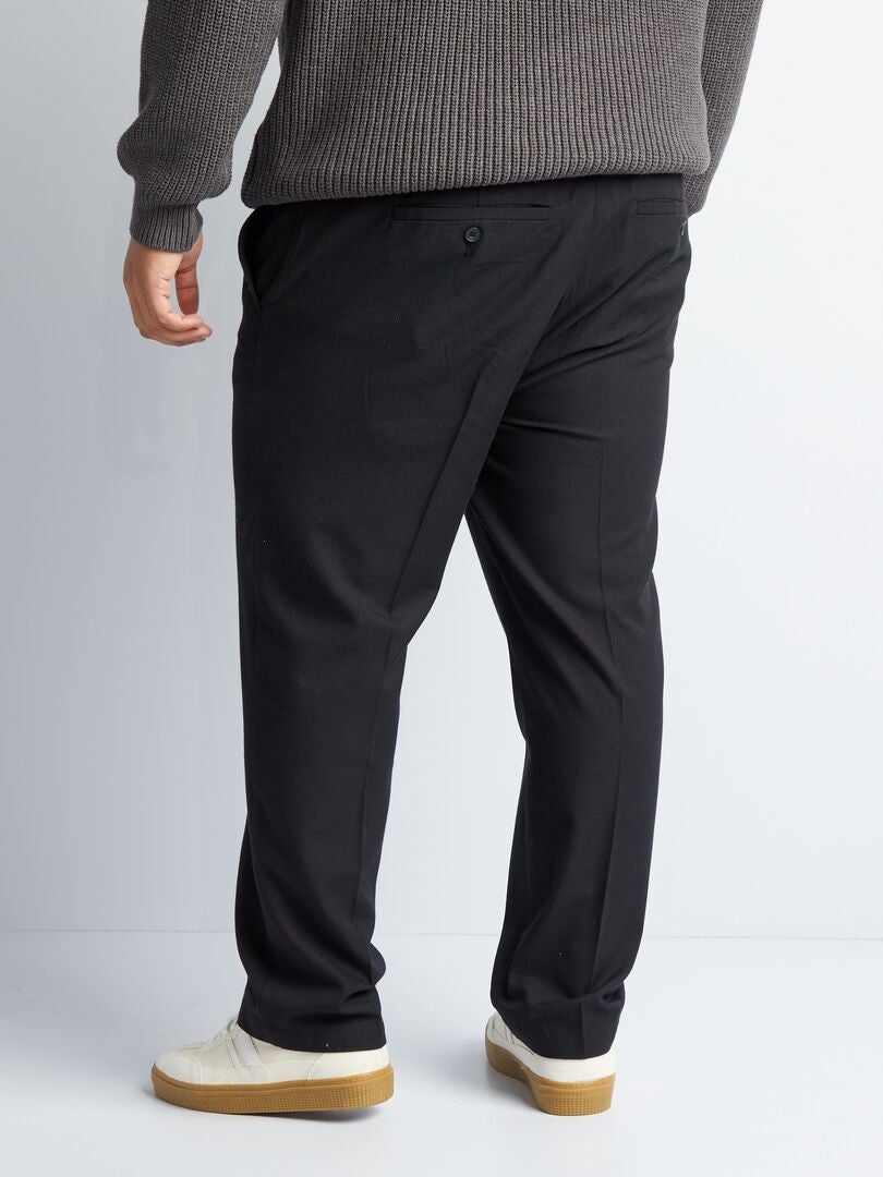 Pantalón tipo chino - NEGRO - Kiabi - 25.00€