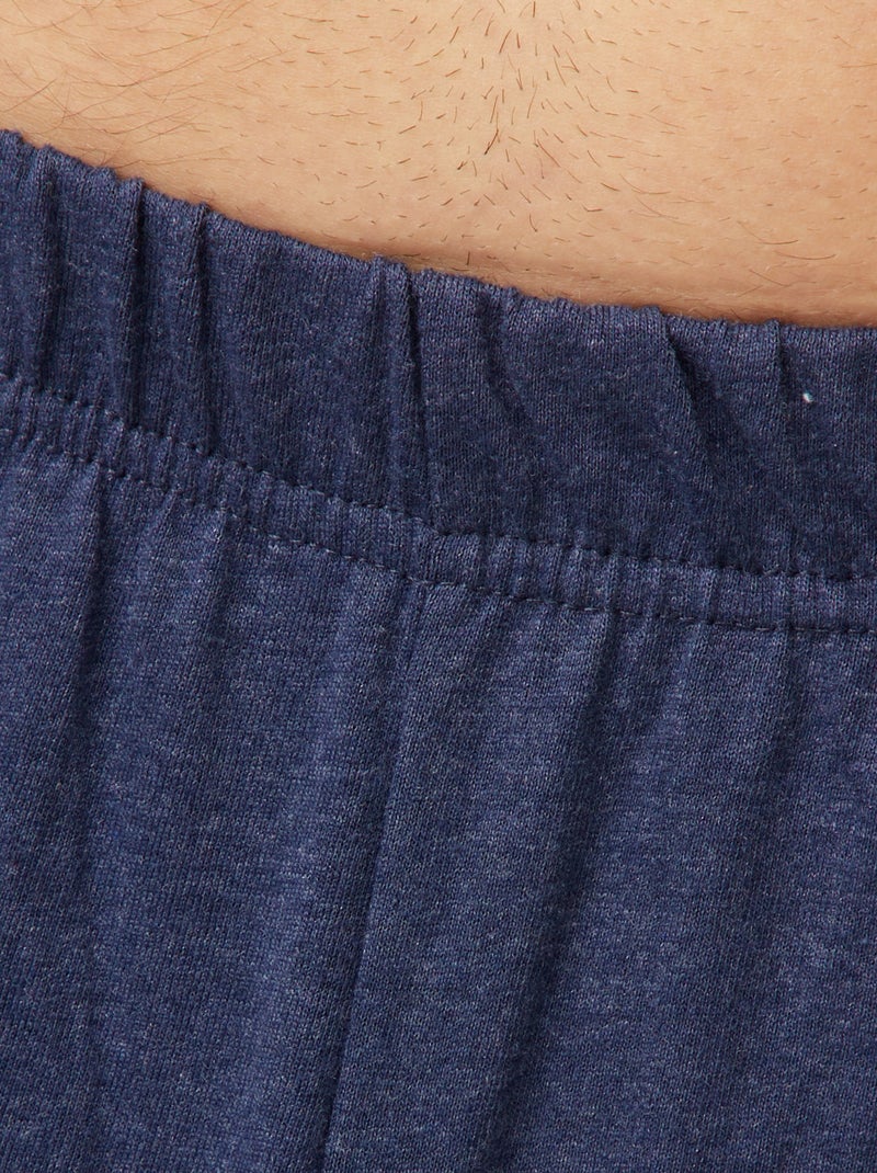 Pijama corto de 2 piezas con estampado ninja - AZUL - 15.00€ - Kiabi