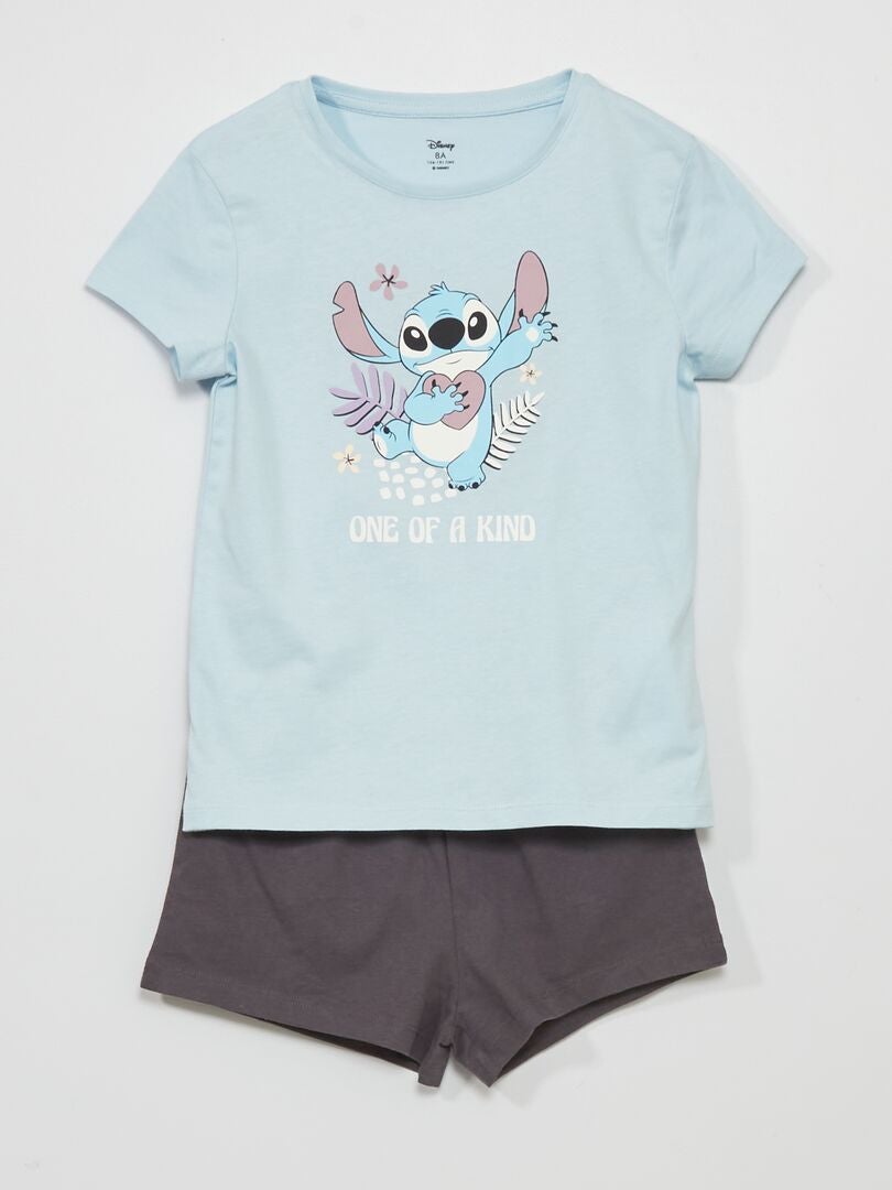 Pijama corto 'Disney' 2 piezas - AZUL - Kiabi - 12.00€