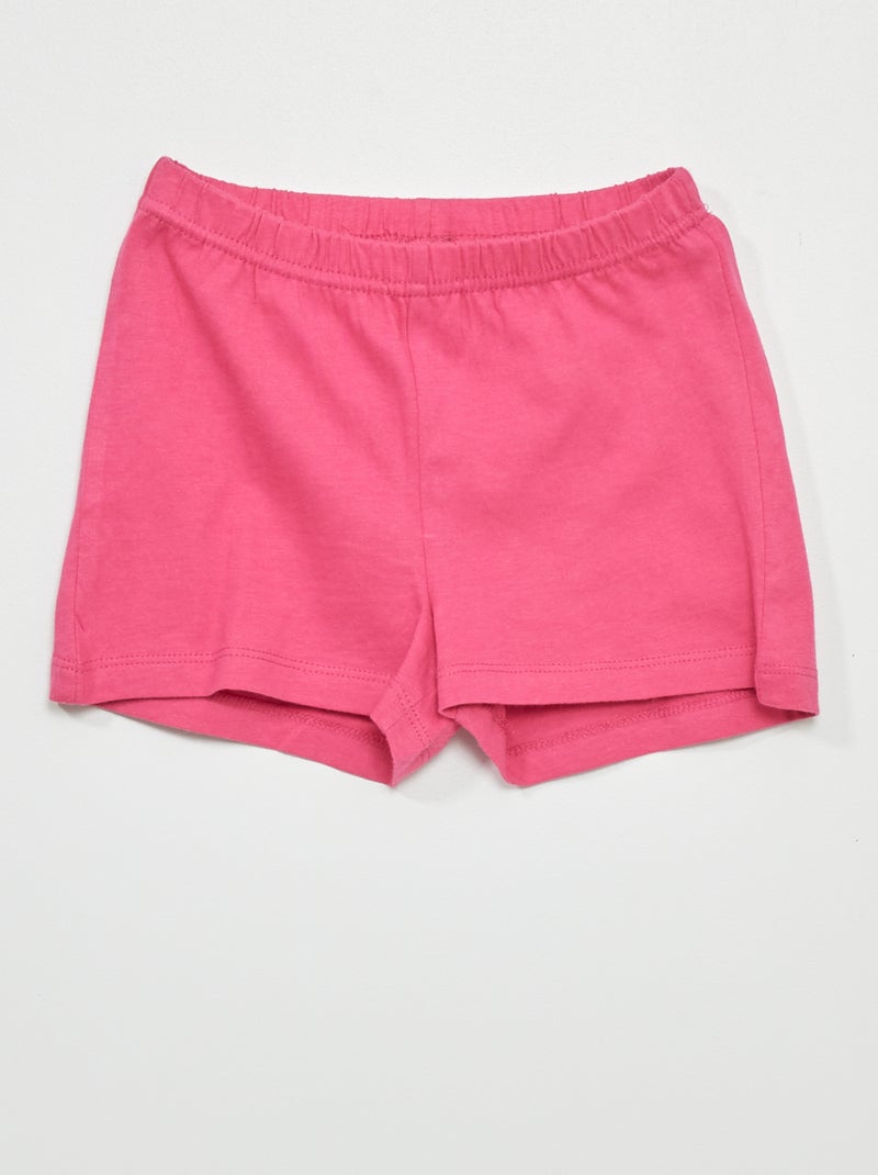 Pijama corto 'Señora charlatana' - BLANCO - 15.00€ - Kiabi
