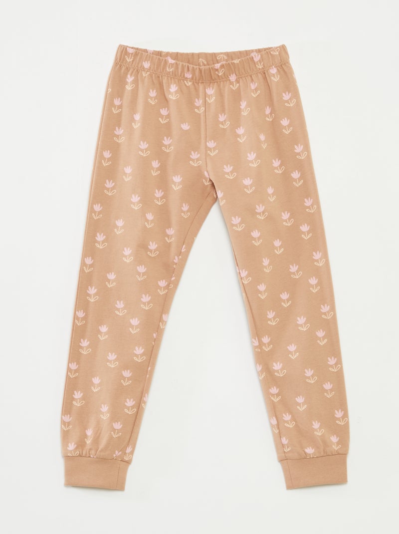 Pijama largo 'Bambi' 'Disney' - 2 piezas - Beige - Niña - 12.00€ - Kiabi