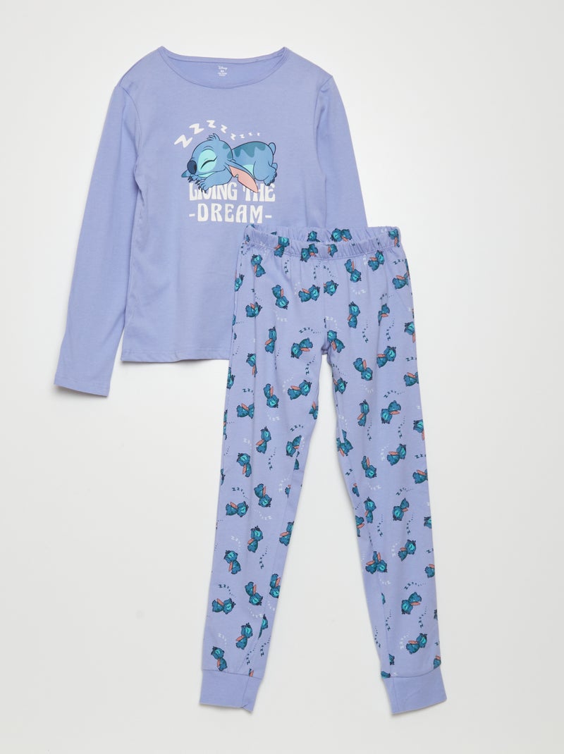 Pijama largo 'Disney' de punto - 2 piezas - AZUL - 13.00€ - Kiabi