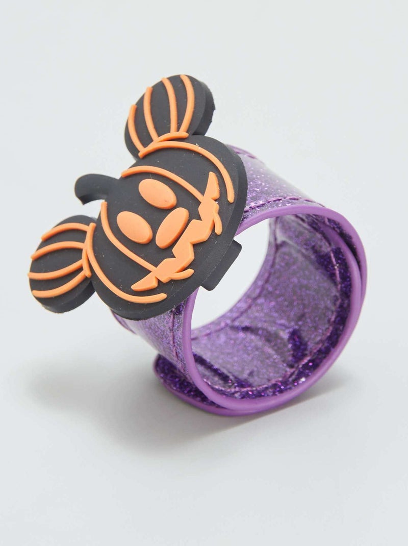 Pulsera clap 'Mickey' 'Halloween' - PURPURA - 3.50€ - Kiabi