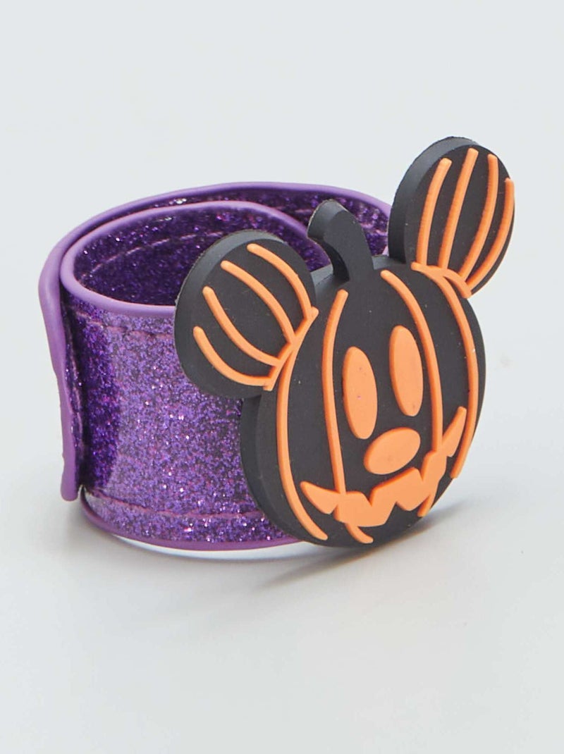 Pulsera clap 'Mickey' 'Halloween' - PURPURA - 3.50€ - Kiabi