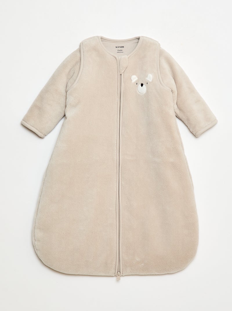 Saco de dormir con mangas extraíbles TOG 3 - Gris - 28.00€ - Kiabi