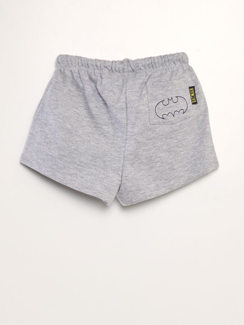 Short 'Batman' de chándal - GRIS - Kiabi - 9.00€