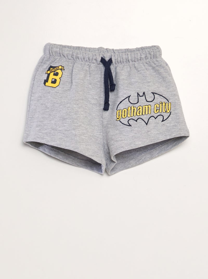 Short 'Batman' de chándal - GRIS - Kiabi - 9.00€