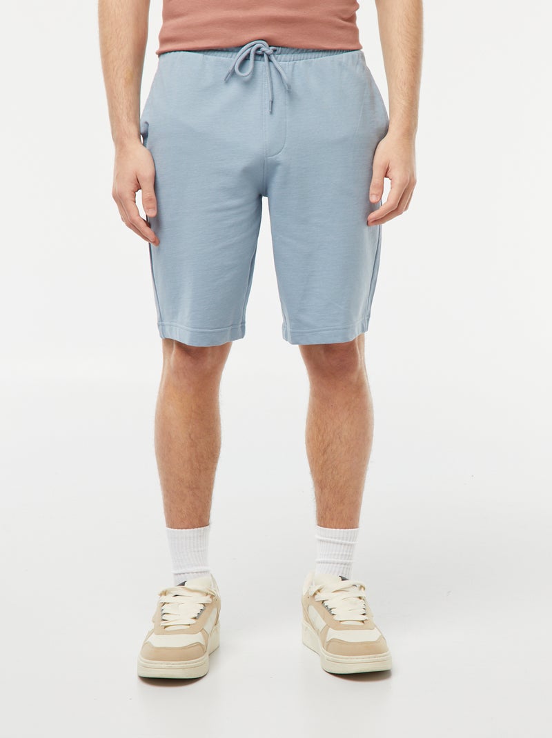 Short de deporte estilo jogger - AZUL - Adolescente chico - 8.00€ - Kiabi