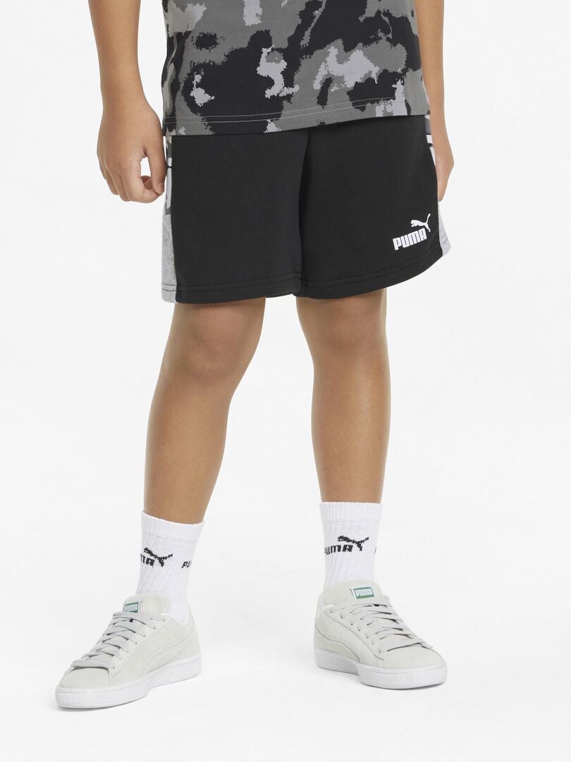 Short de deporte 'Puma' french terry - NEGRO - Kiabi - 30.00€