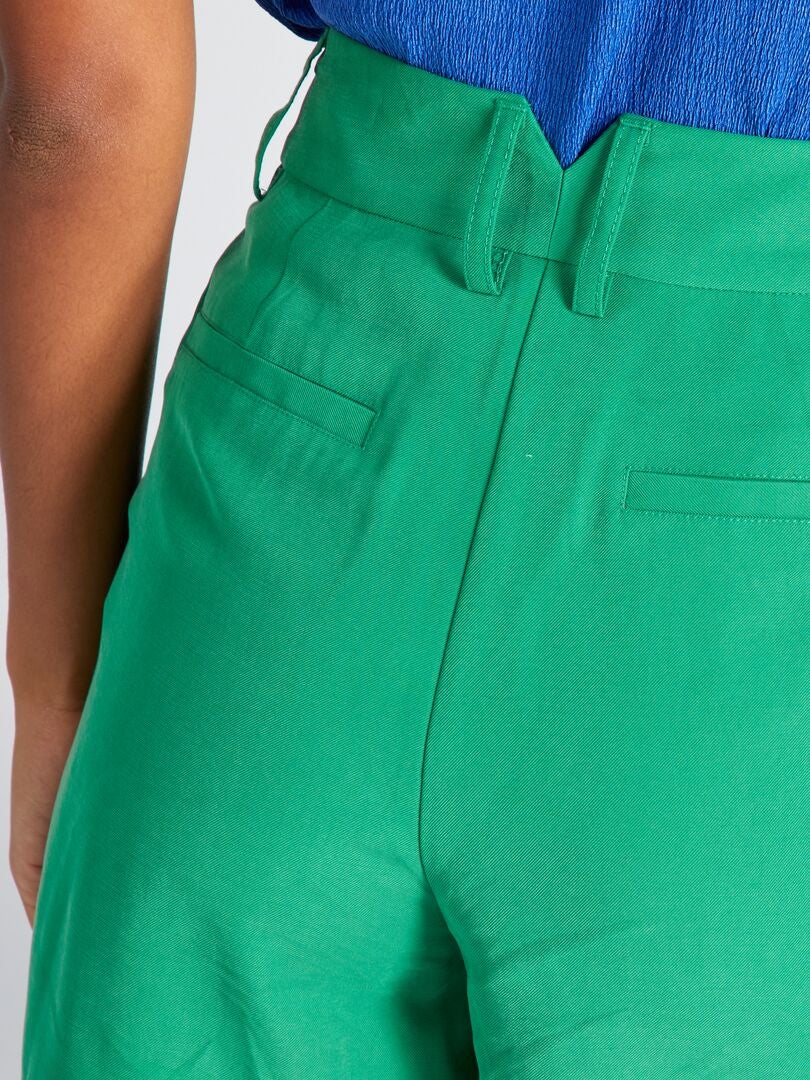 Short liso - Verde - Kiabi - 18.00€