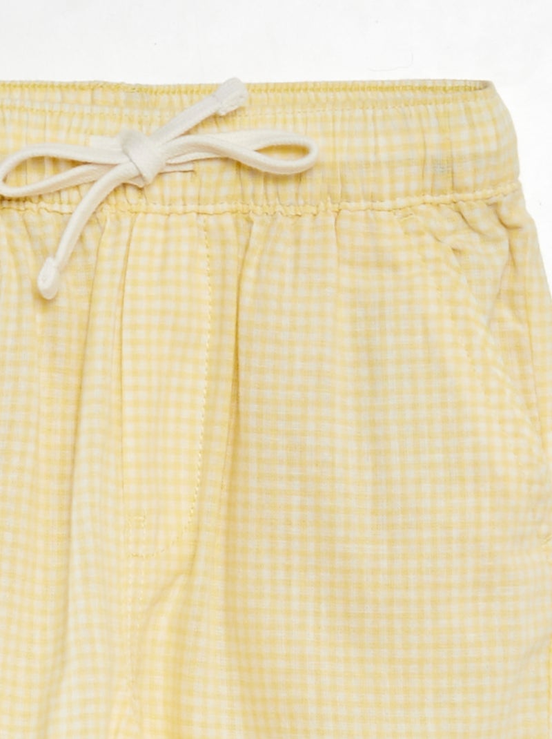 Short tipo bermudas - BLANCO - Niño - 10.00€ - Kiabi