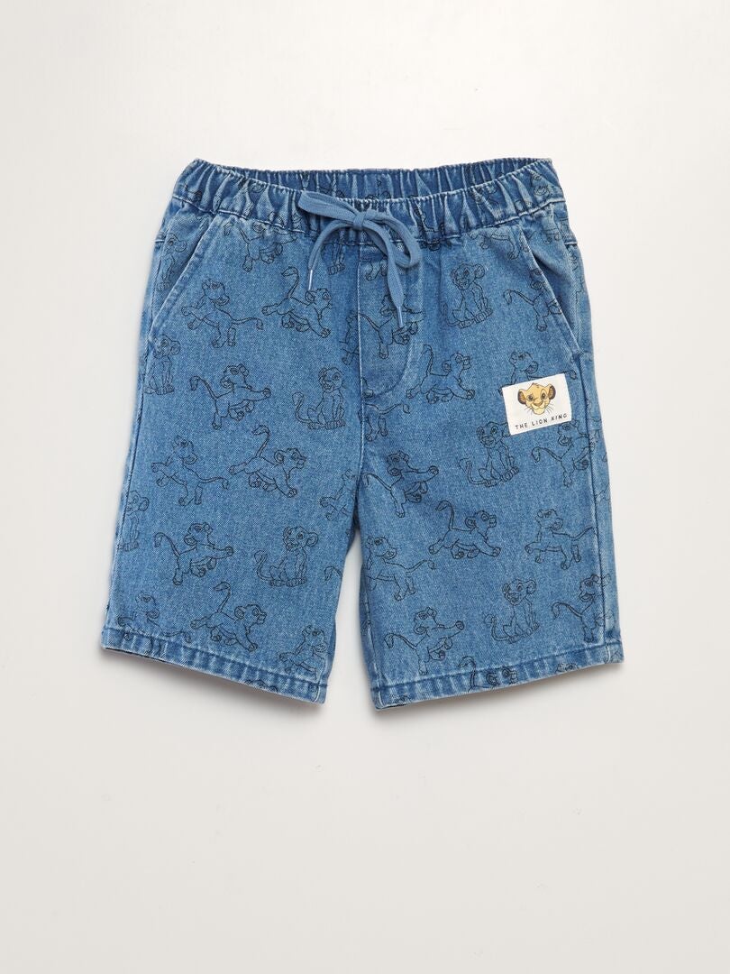 Short vaquero 'El Rey León' - AZUL - Kiabi - 12.00€