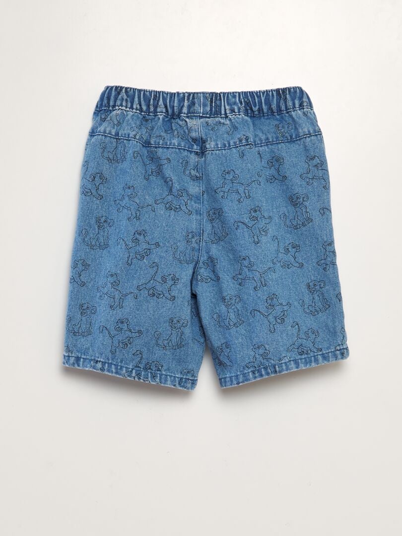 Short vaquero 'El Rey León' - AZUL - Kiabi - 12.00€