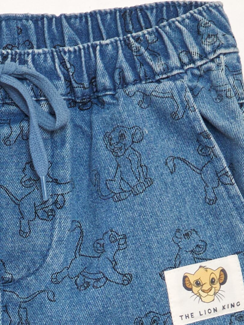 Short vaquero 'El Rey León' - AZUL - Kiabi - 12.00€