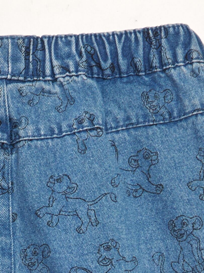 Short vaquero 'El Rey León' - AZUL - Kiabi - 12.00€