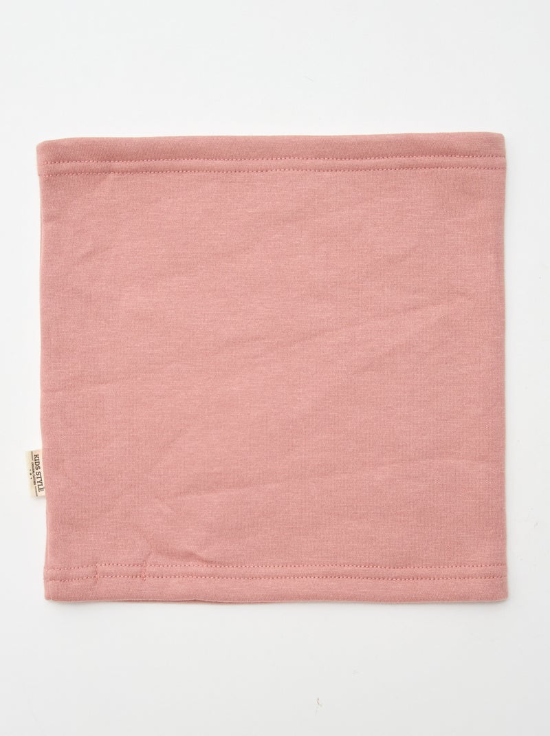 Snood liso doble - Rosa - Niña - 4.00€ - Kiabi