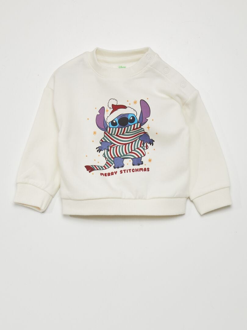 Sudadera de chándal 'Chip y Chop' de 'Disney' - BLANCO - Kiabi - 10.00€