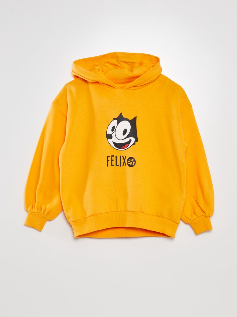 Sudadera 'El gato Félix' - NARANJA - Niña - 16.00€ - Kiabi