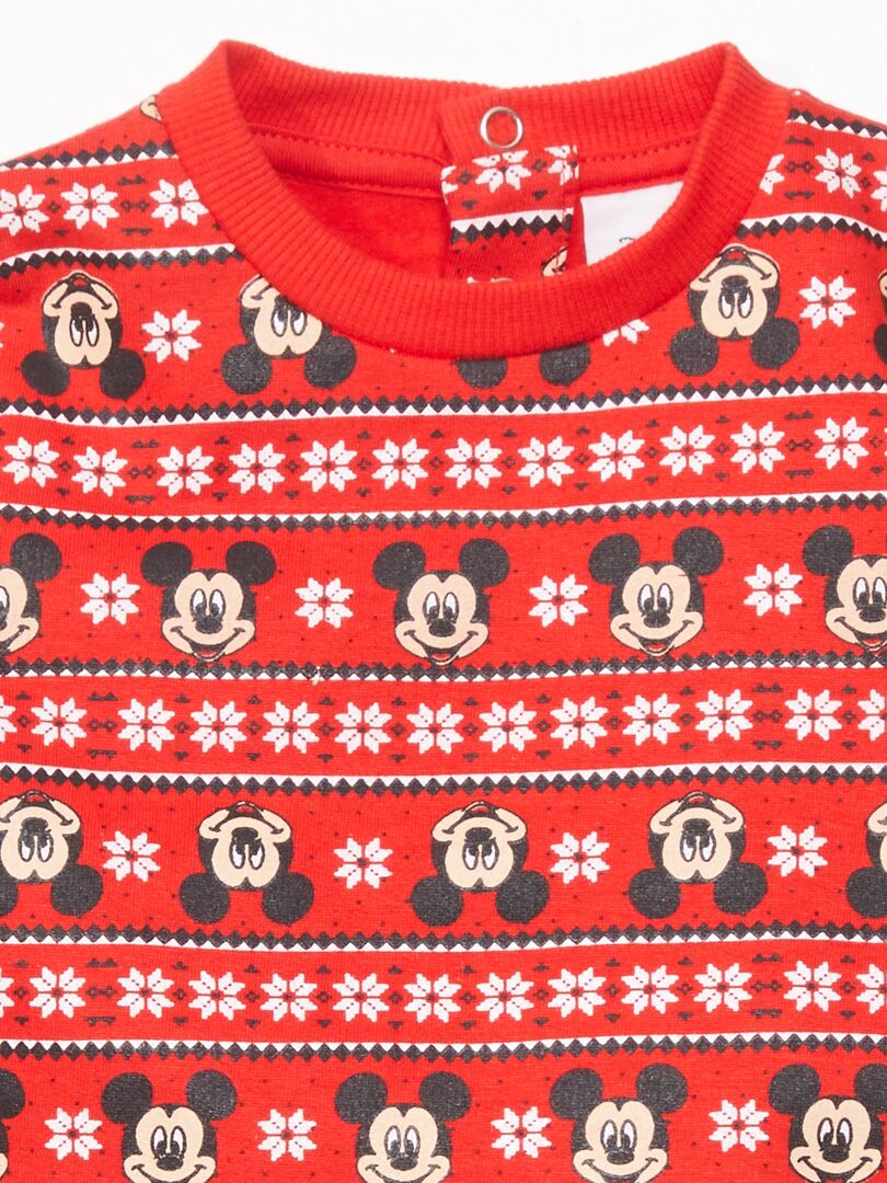 Sudadera 'Mickey Mouse' - ROJO - Kiabi - 12.00€