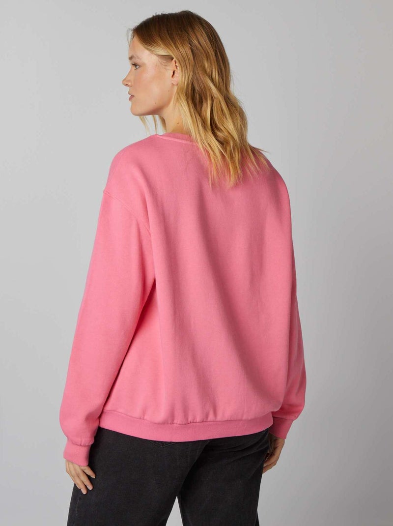 Sudadera oversize - rosa - Kiabi - 13.00€