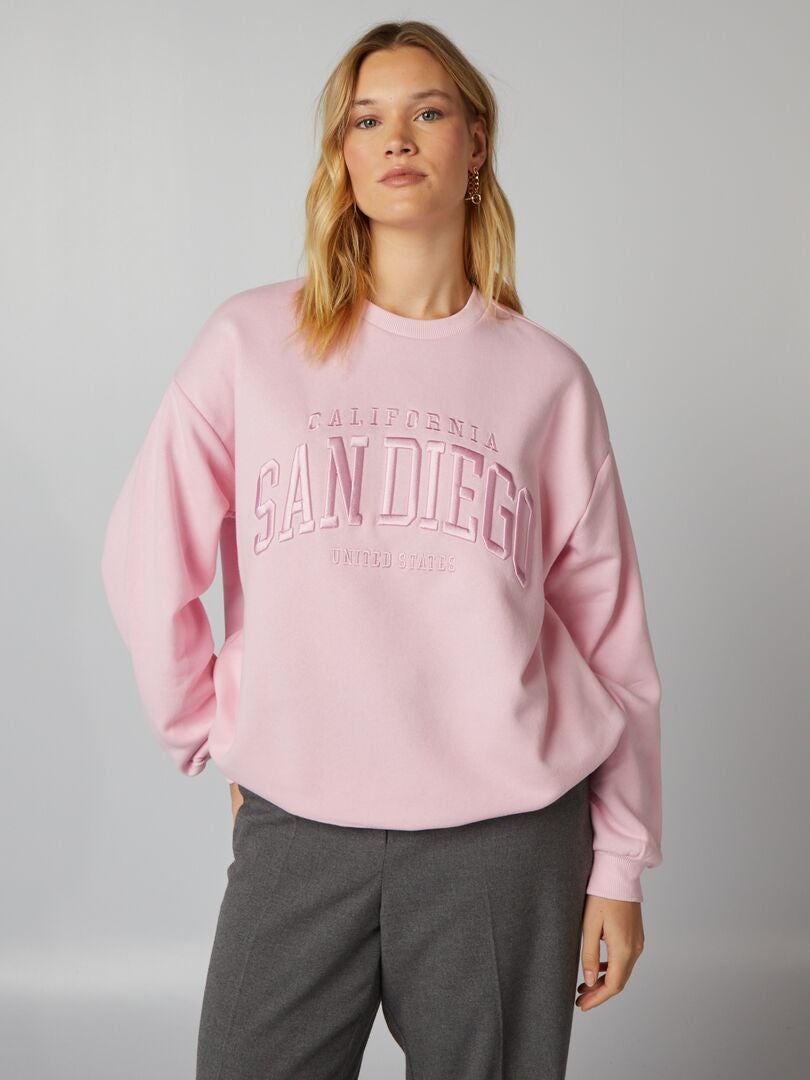 Sudadera oversize - ROSA - Kiabi - 25.00€
