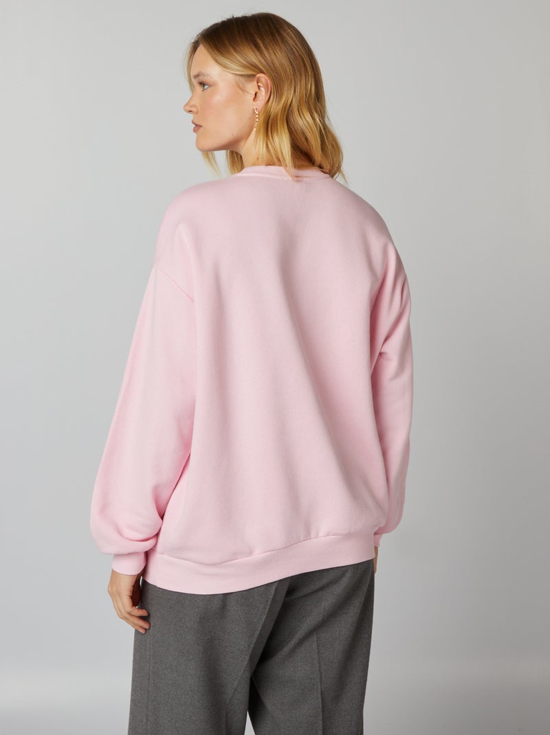 Sudadera oversize - ROSA - Tallas grandes - 25.00€ - Kiabi