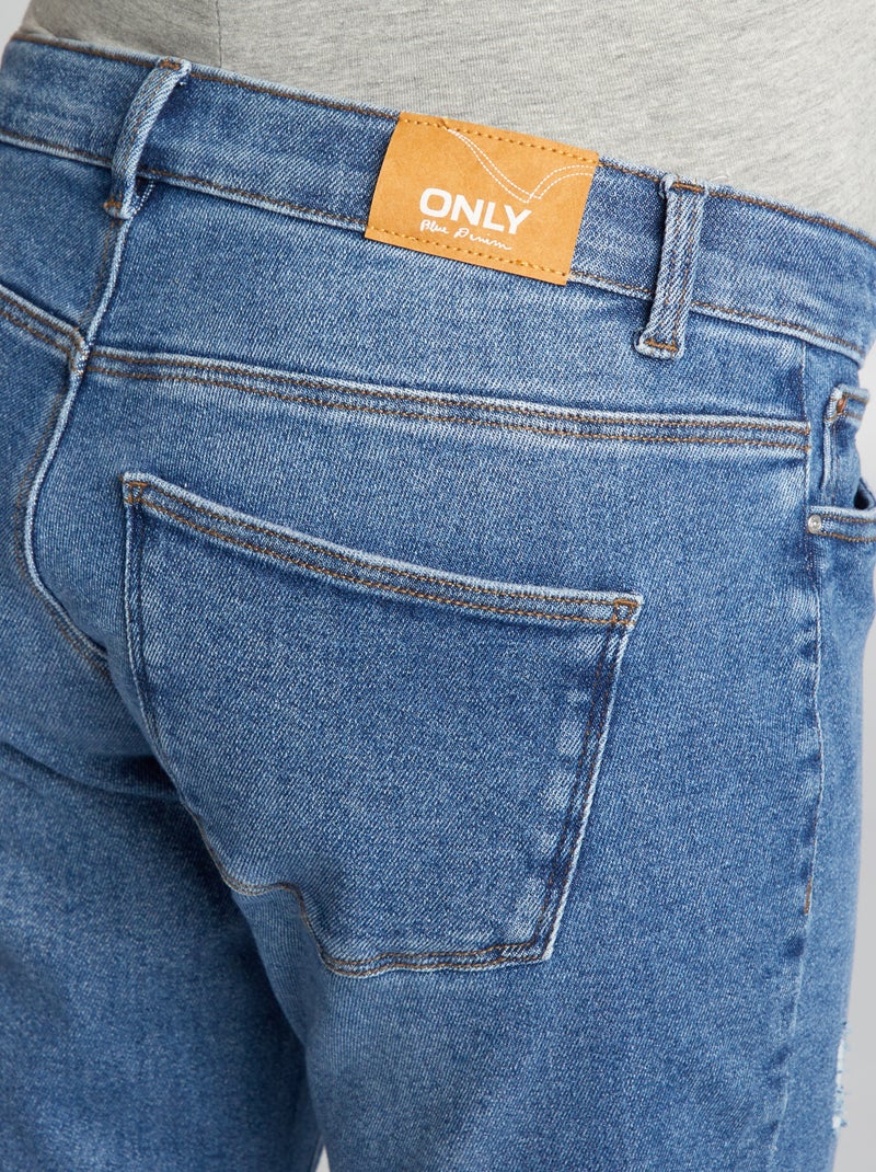 Vaquero mom premamá con banda - Only Maternity - AZUL - Premamá - 50.00 ...