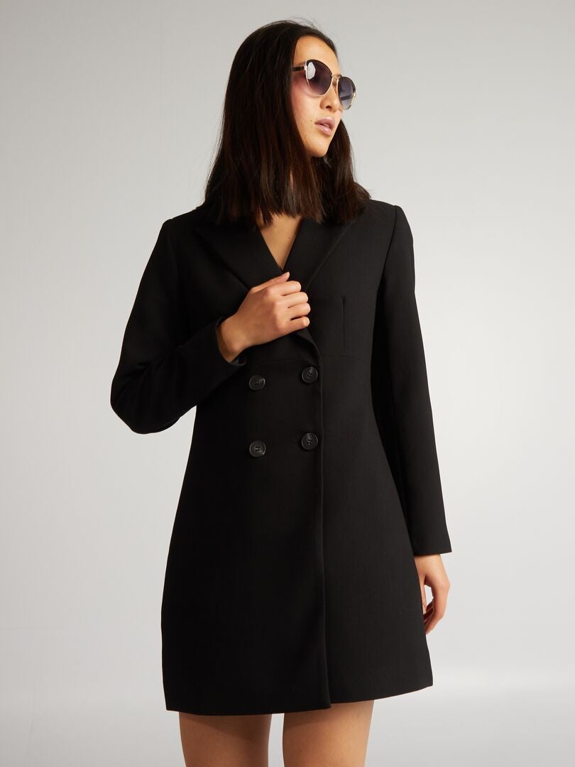 Vestido blazer - negro - Kiabi - 27.00€