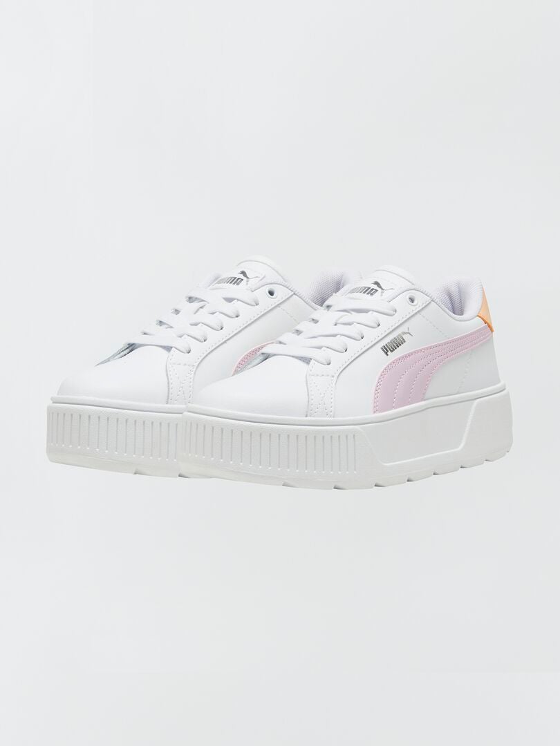 Zapatillas 'Puma' 'Karmen' con plataforma - blanco - Kiabi - 65.00€