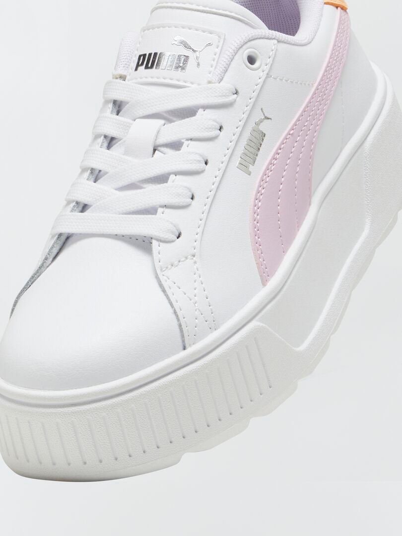 Zapatillas 'Puma' 'Karmen' con plataforma - blanco - Kiabi - 65.00€